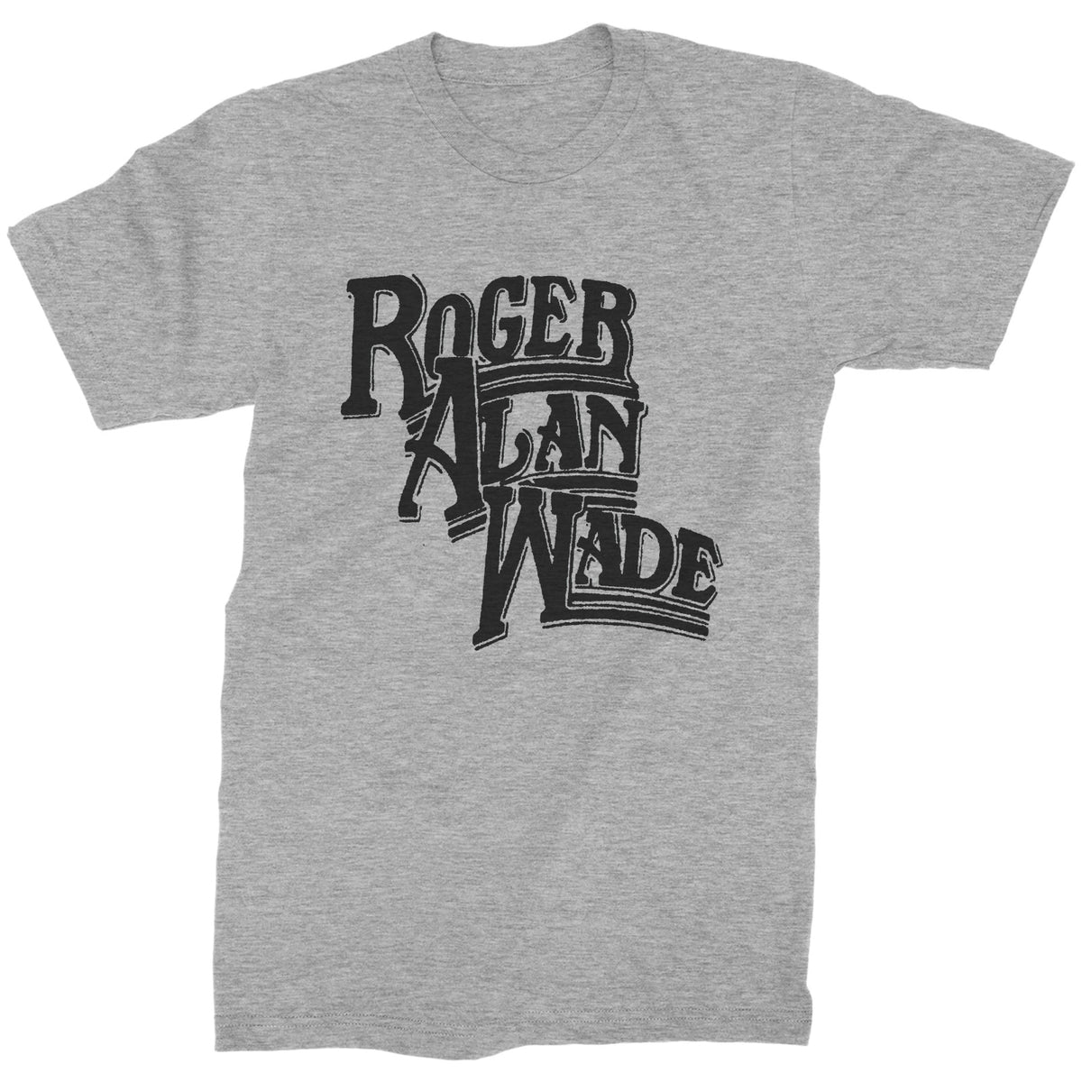 Roger Alan Wade Logo on Gray Tee | Merch Mountain